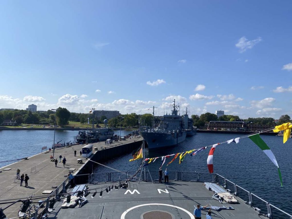 On board the frigate Nordrhein-Westfalen F 223 | We love Kiel