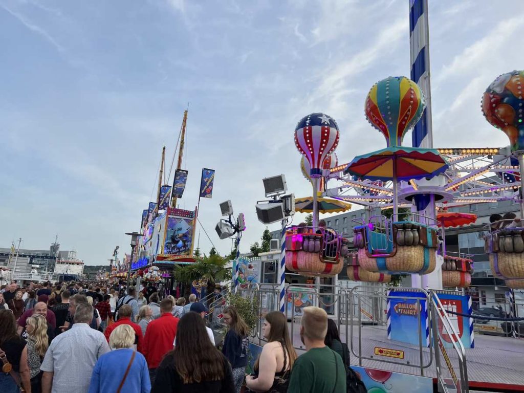 Jahrmarkt an der Hörn Kieler Woche 2022 | We love Kiel
