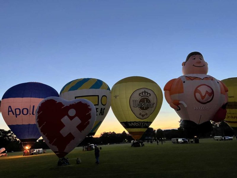 Willer Balloon Sail Night Glow 22.6.2022 Kieler Woche 2022 | We love Kiel