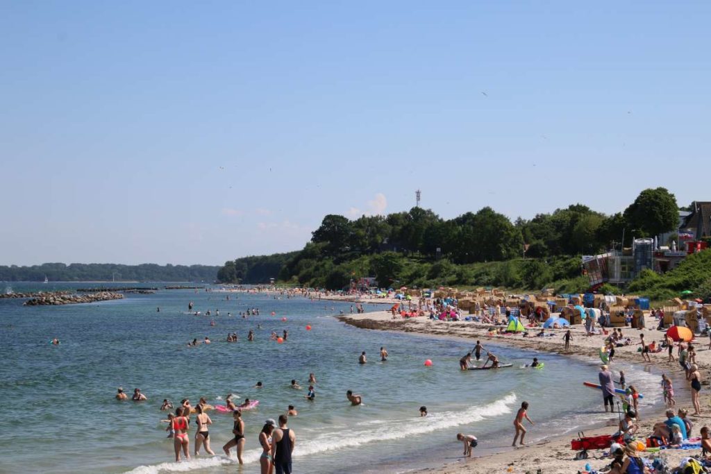 Badestrand Schilksee Juni 2020 Sommer an der Kieler Förde | We love Kiel