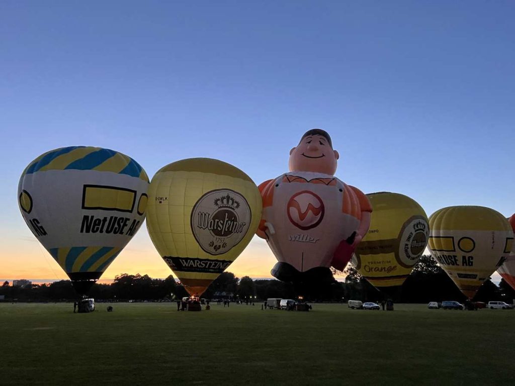 Willer Balloon Sail Night Glow 22.6.2022 Kieler Woche 2022 | We love Kiel